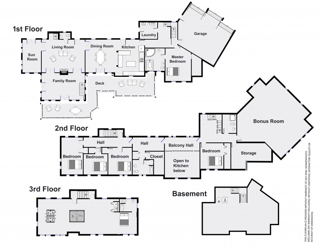 Floorplan All Floors Main House - Real Estate Sydney NSW | Kincade ...
